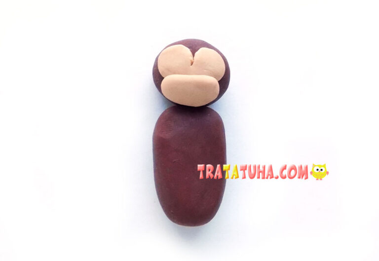 Clay Monkey Step by Step Modeling for Kids