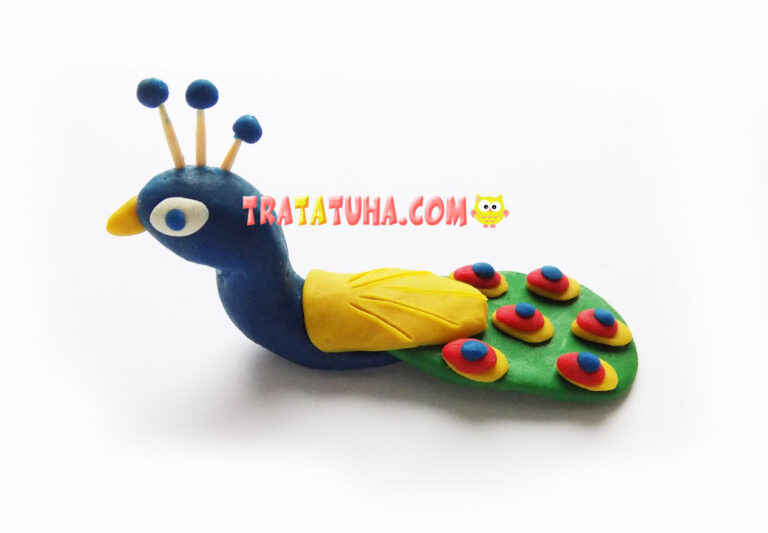 Clay Peacock Step by Step