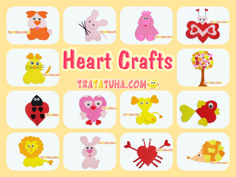 Easy Heart Crafts for Kids