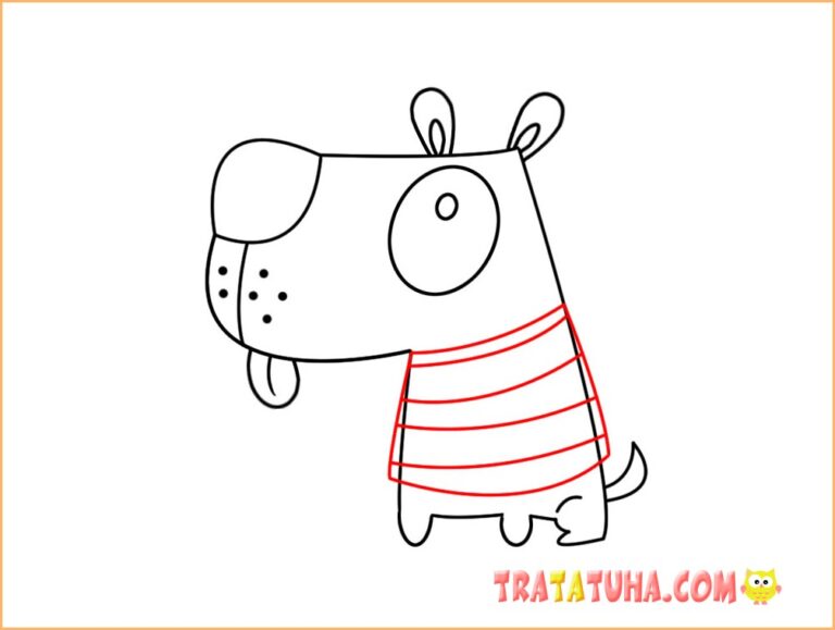 How to Draw a Dog Step by Step — 6 Options for Kids
