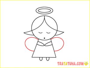 How to Draw an Angel — Step by Step Lessons for Kids