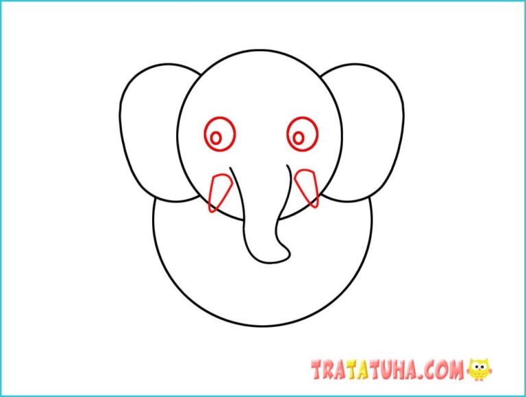 How to Draw an Elephant Step by Step — 6 Lessons for Kids