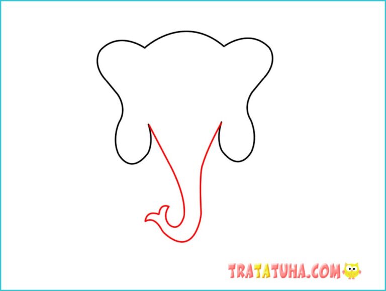 How to Draw an Elephant Step by Step — 6 Lessons for Kids