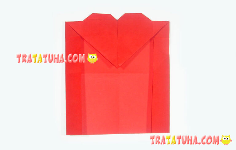 Origami Heart Envelope