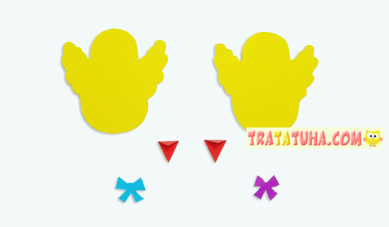 Paper Hen and Chick Craft