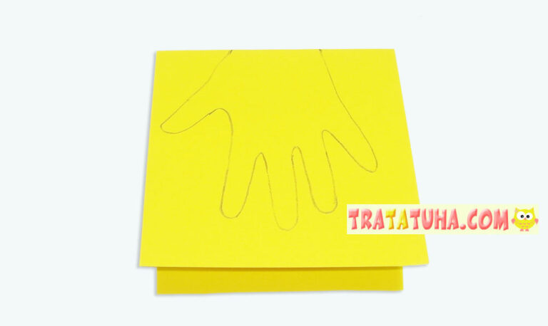 Pop-up Hand Card for Kids