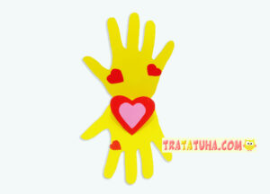 Pop-up Hand Card for Kids