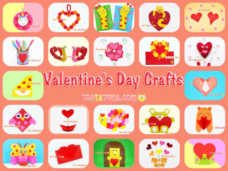 Valentine's Day Crafts — Ideas, Tutorial for Kids