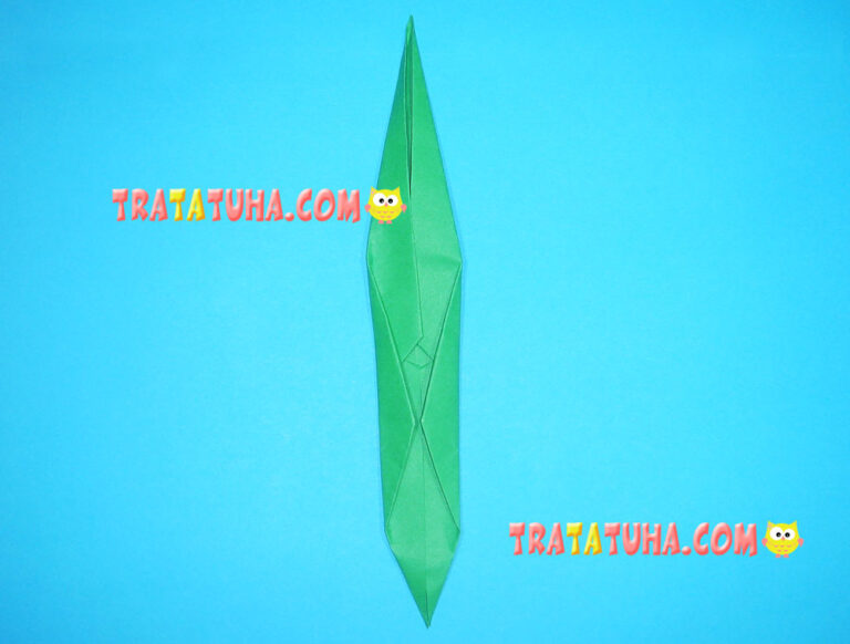 Origami Snowdrop — 3 Ways Step by Step