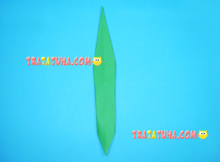 Origami Snowdrop — 3 Ways Step by Step