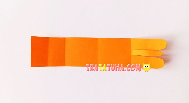 Tiger Craft from Colored Paper